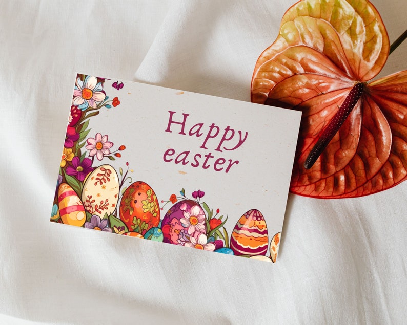 Easter Frame Clipart, Easter Bunny and Eggs Borders, Easter Bunny ...
