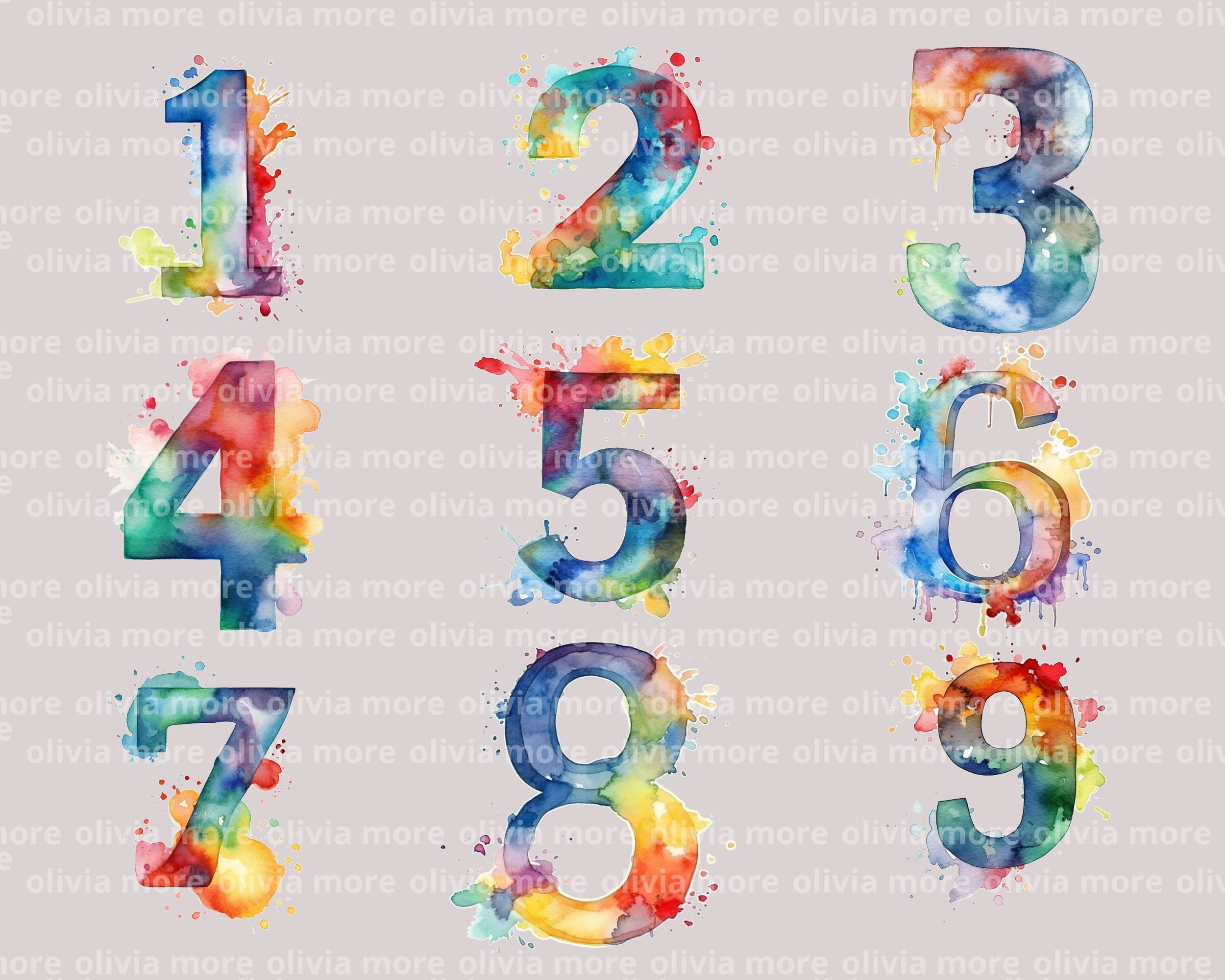 Watercolor School Math Class Clipart Teacher Clipart, Math Clipart ...