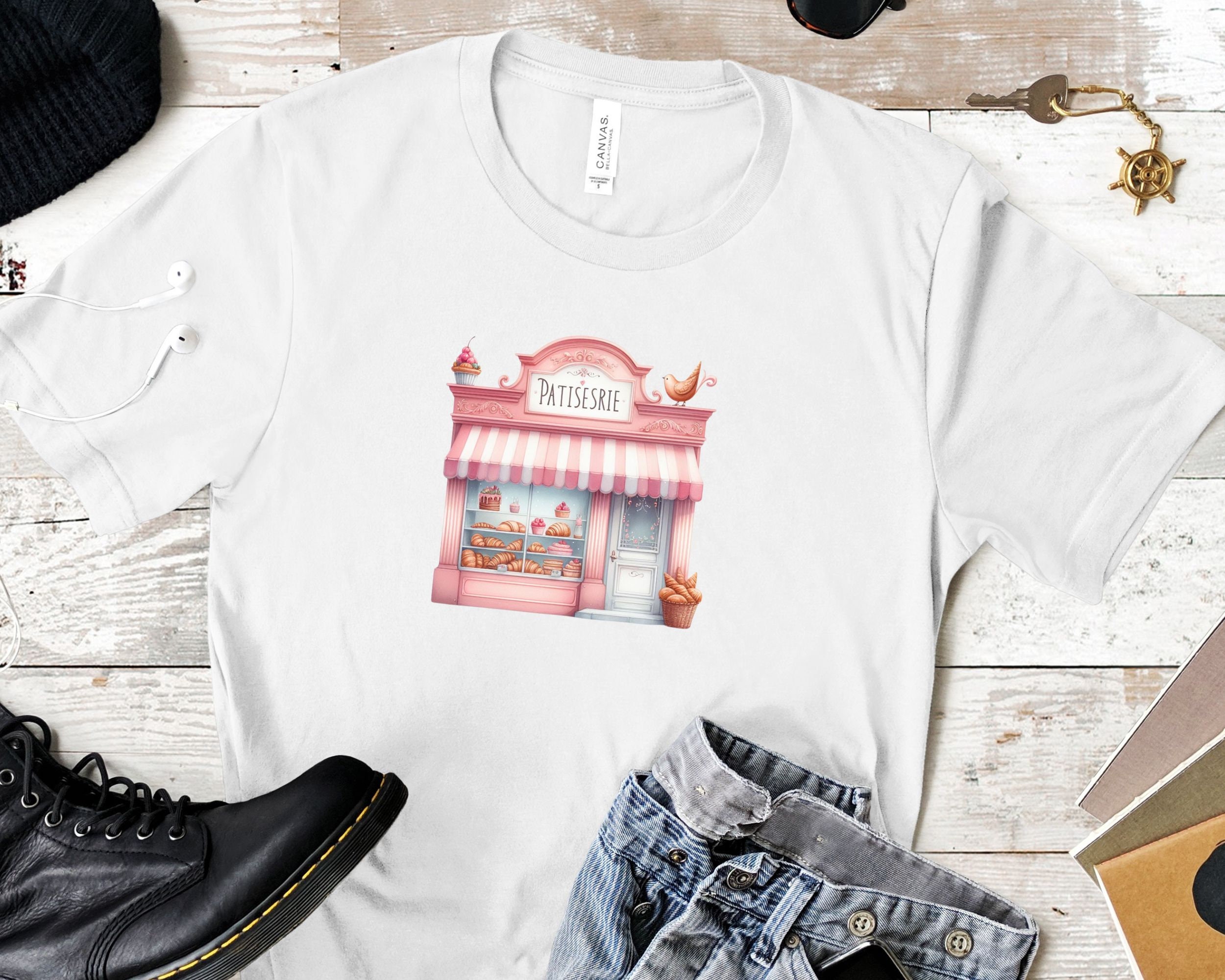 Parisian Cafe Clipart Watercolor Set, Parisian Restaurant, French Cafe ...