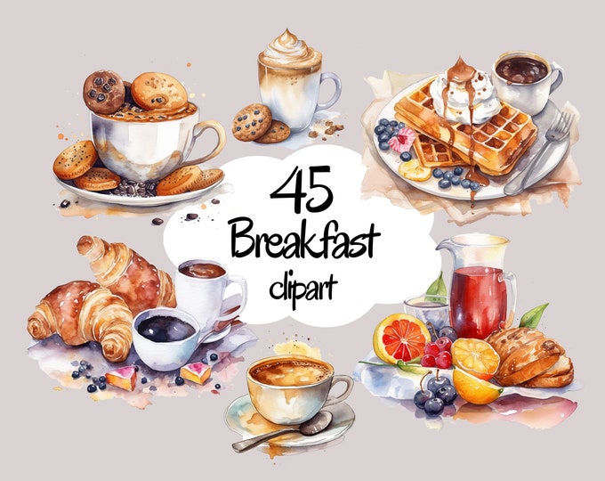 Food Clipart Breakfast Cake Clip Art Sweet Treat Bakery Clip Art ...