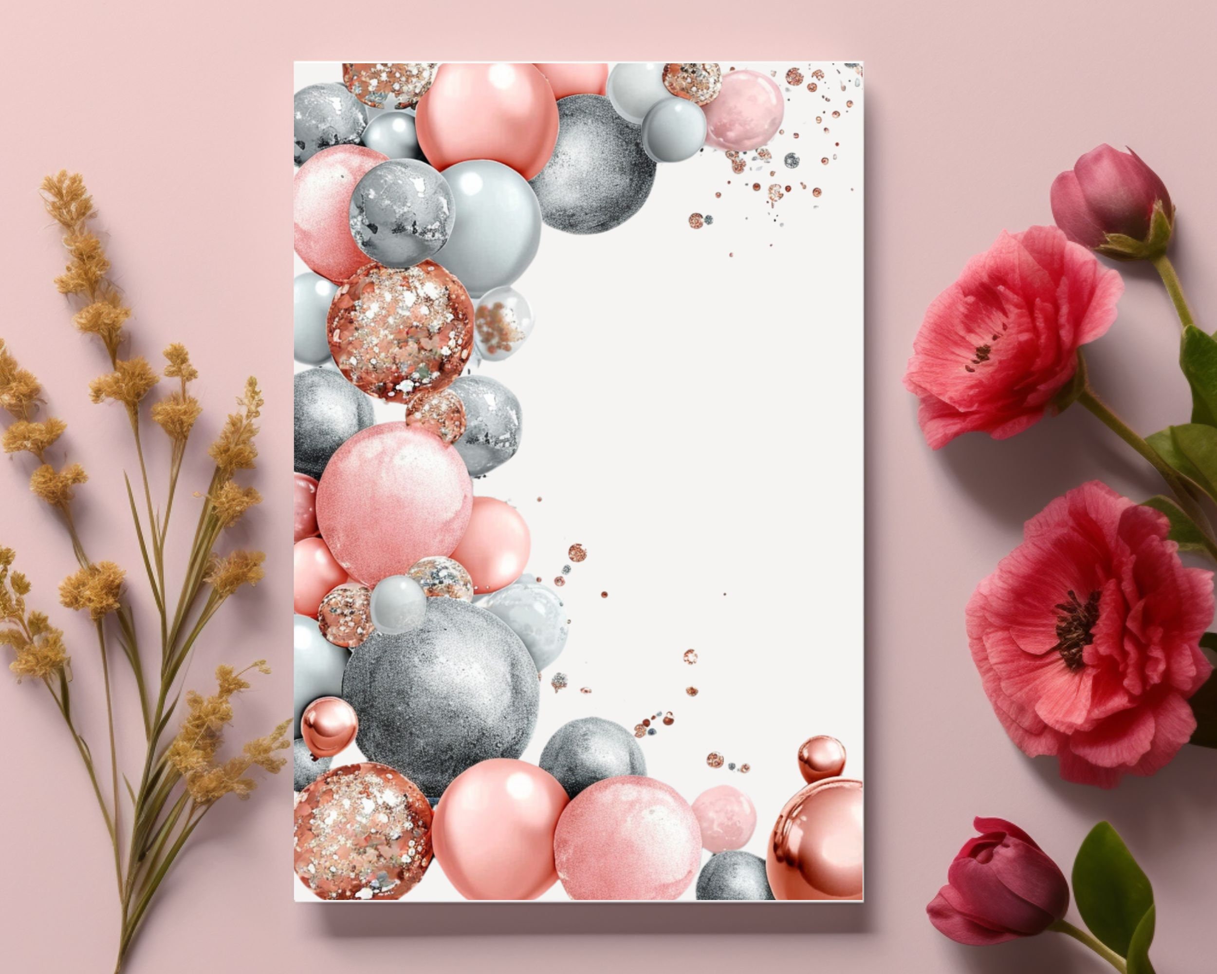 Birthday Frame Borders and Frames Clipart Bundle Transparent Background ...