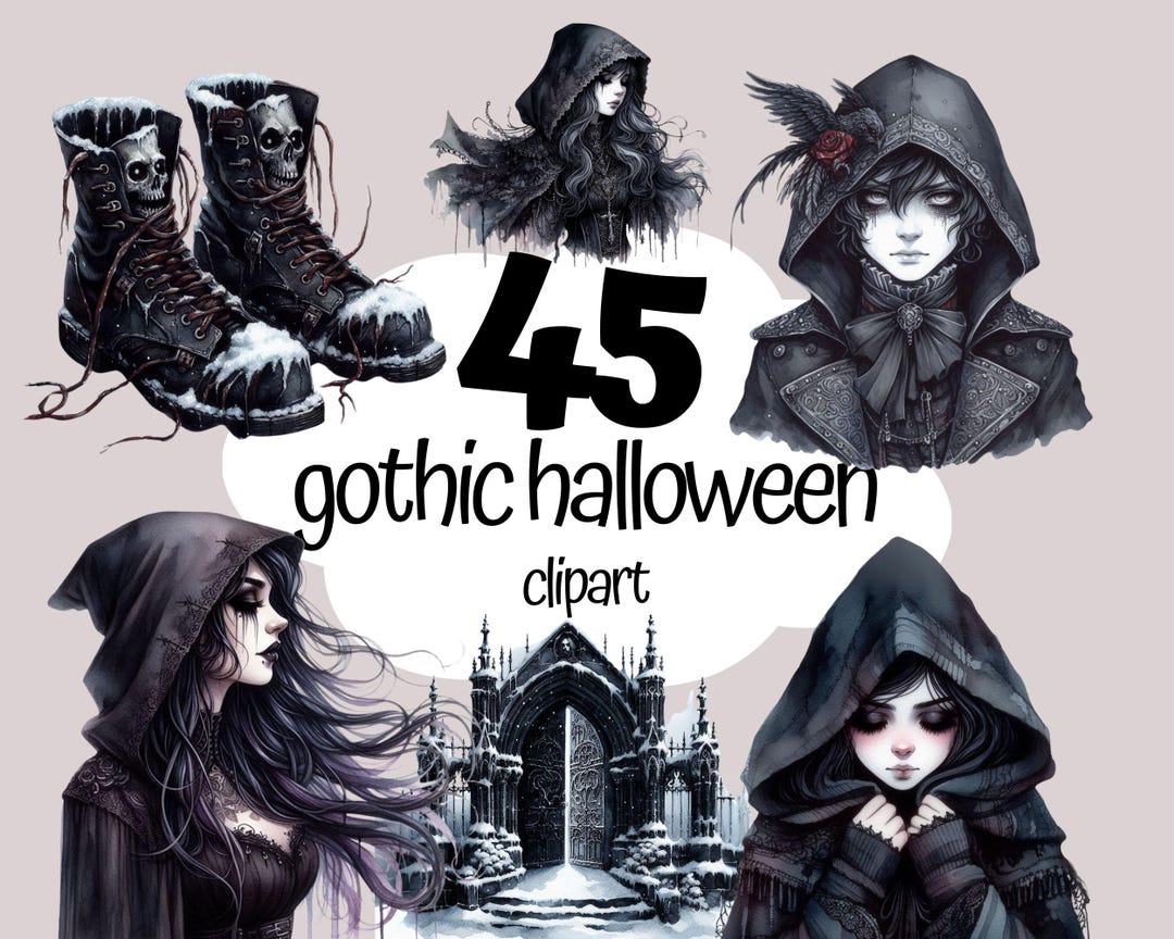 Halloween Clipart, Big Bundle, Witch Png, Monster Clipart, Snowman ...