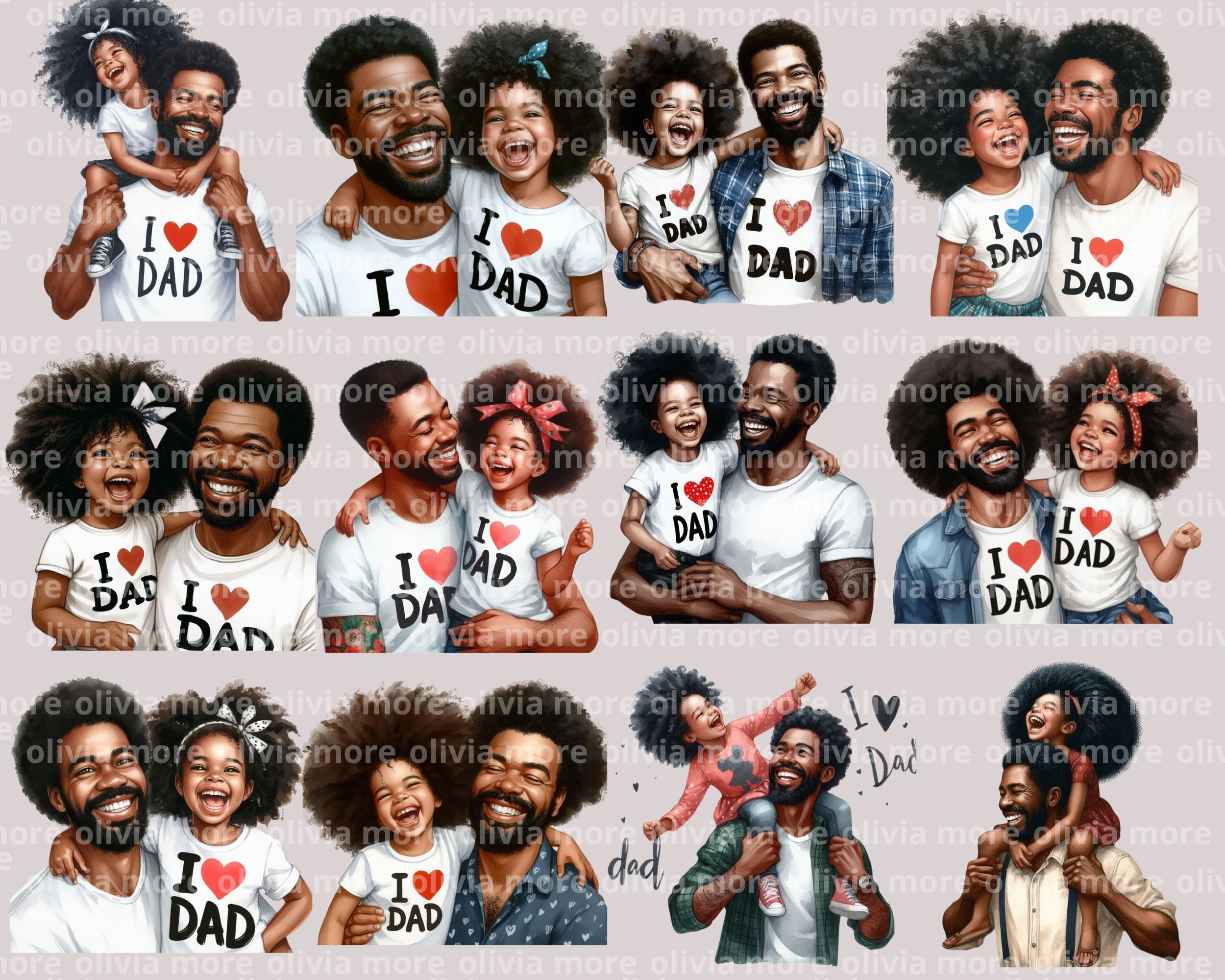 Father's Day Clipart, My Dad, Father and Child, Family Clipart, Dad ...