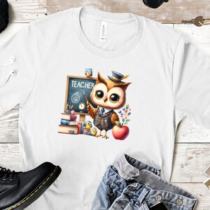 Watercolor Back to School Clipart Owl Student, Backpack, Notebook ...