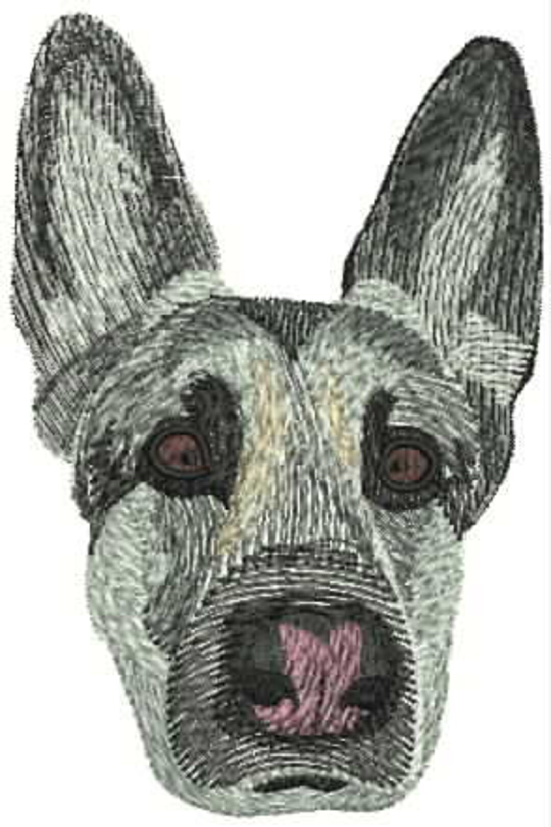 German Shepherd Embroidery File DST, PES, EMB - Etsy