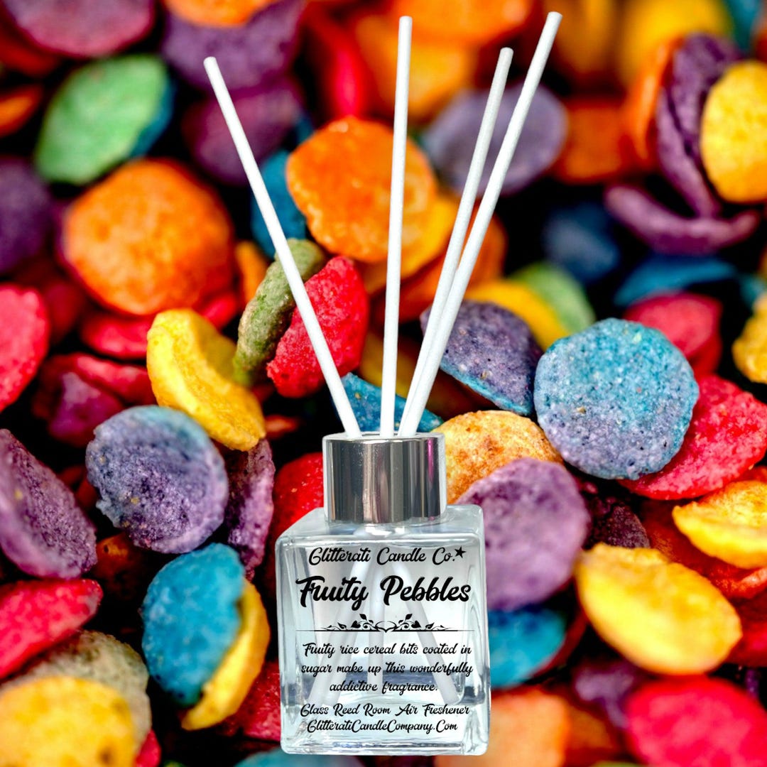 Fruity Pebbles Glass Reed Room Air Freshener Diffuser - Etsy