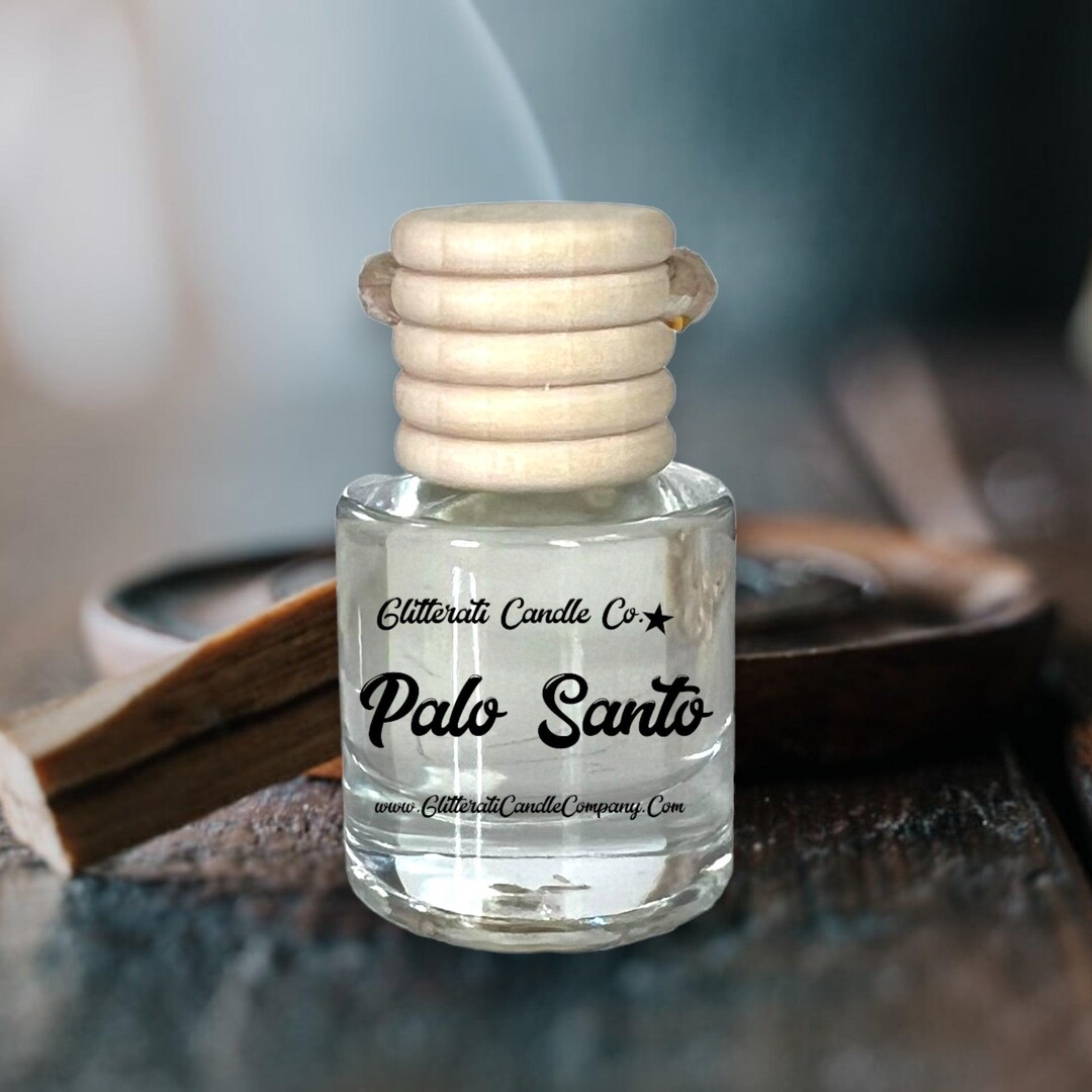 Palo Santo Scented Hanging Car Oil Diffuser Freshener - Etsy