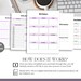 2024 Daily Planner Printable BUNDLE, 2024 Daily Planner Printable, A4 ...