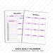 2024 Daily Planner Printable BUNDLE, 2024 Daily Planner Printable, A4 ...