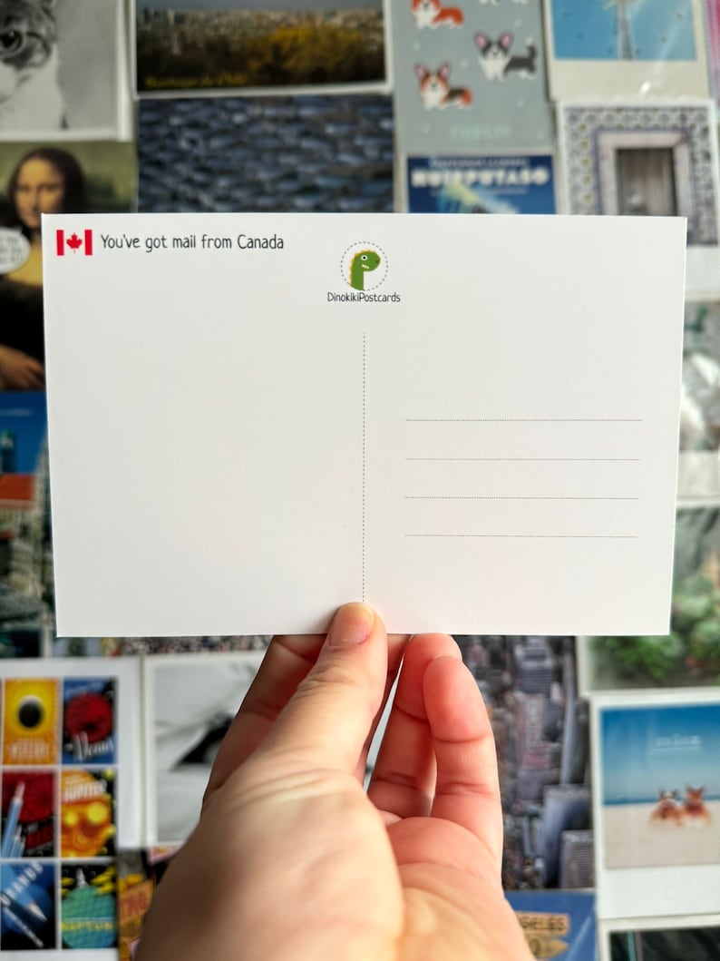 You've Got Mail From Canada Postcard - Etsy
