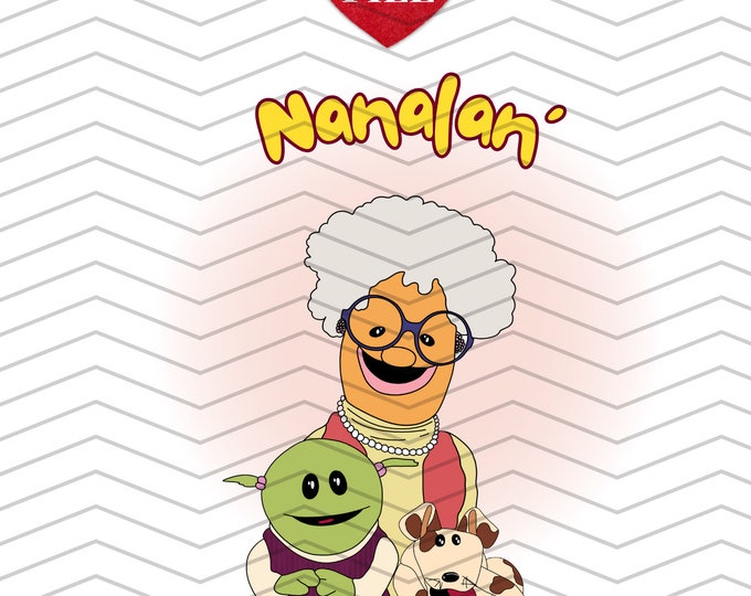 Nanalan Who's That Wonderful Girl SVG PNG Files, Nanalan Fanart Meme ...