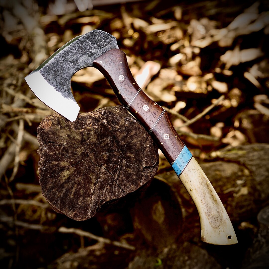 Steve's Hatchet Axe Bushcraft Camping Axe Hatchet Gift for Groomsmen ...