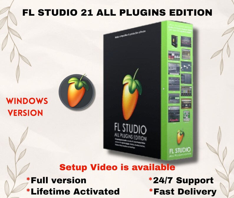FL Studio 21 All Plugins Edition for Windows Elevate Your Music Production to the Next Tier - Etsy