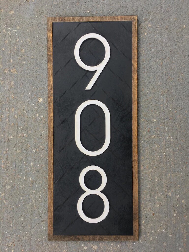 Custom Address Sign - Etsy