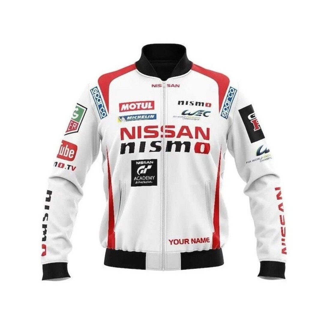 Personalized F1 Racing Car Nisan Bomber Jacket, 3D All Over Print Shirt ...