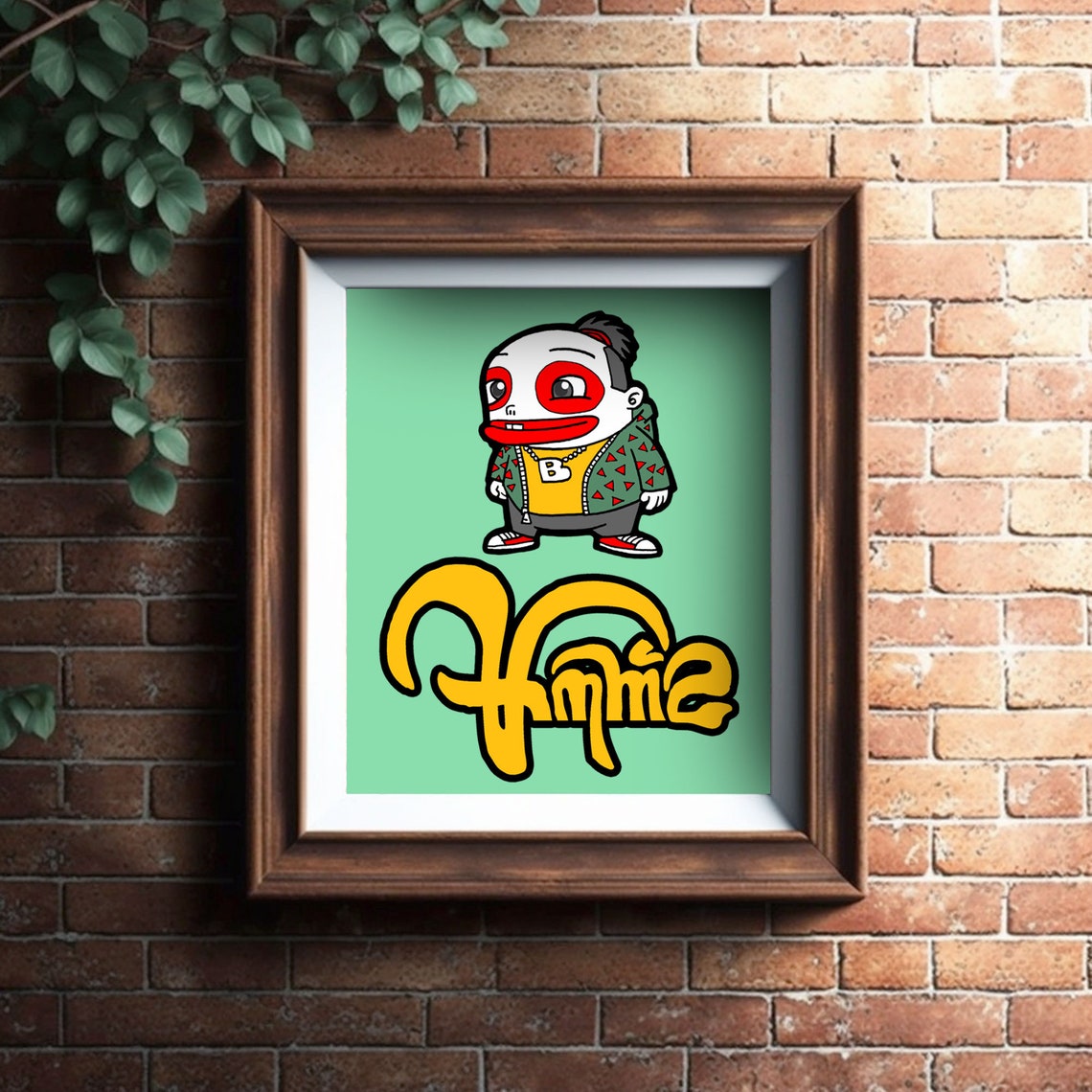 Si Bagong Wayang Javanese Cartoon PNG Digital Art for T-shirt or Wall ...