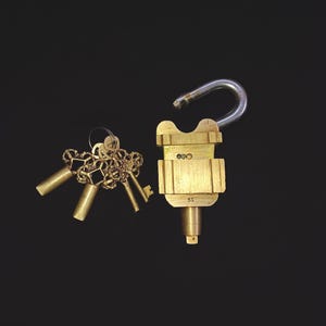 Egyptian Tricky Theme Door Lock | Brass Tricky Master Puzzle Lock With ...