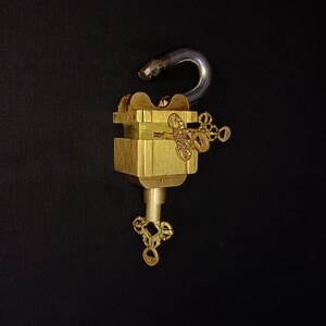 Egyptian Tricky Theme Door Lock | Brass Tricky Master Puzzle Lock With ...