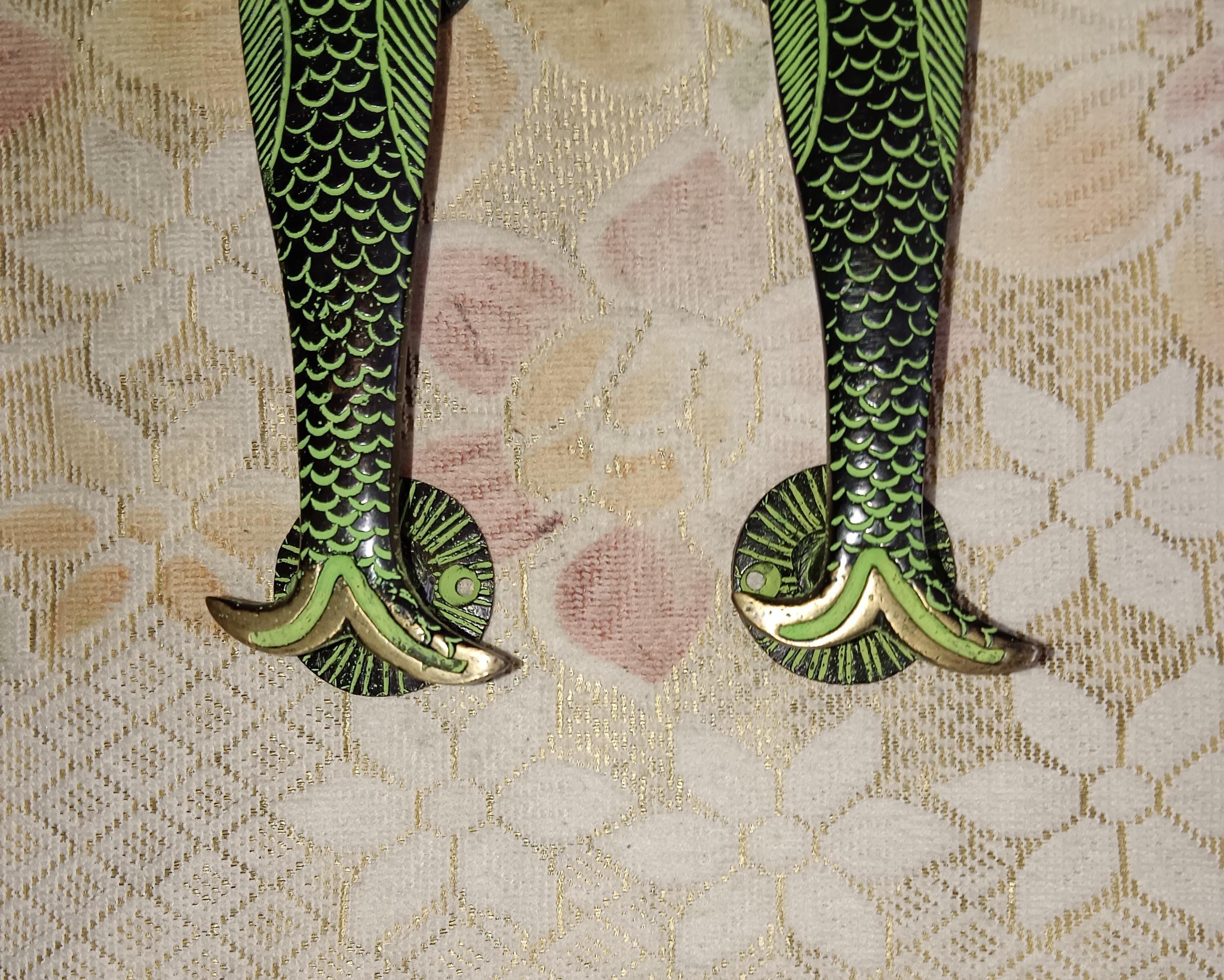 Saltwater Fish Shop Door Entrance Grab Pull Decor | Brass Lake Fish ...