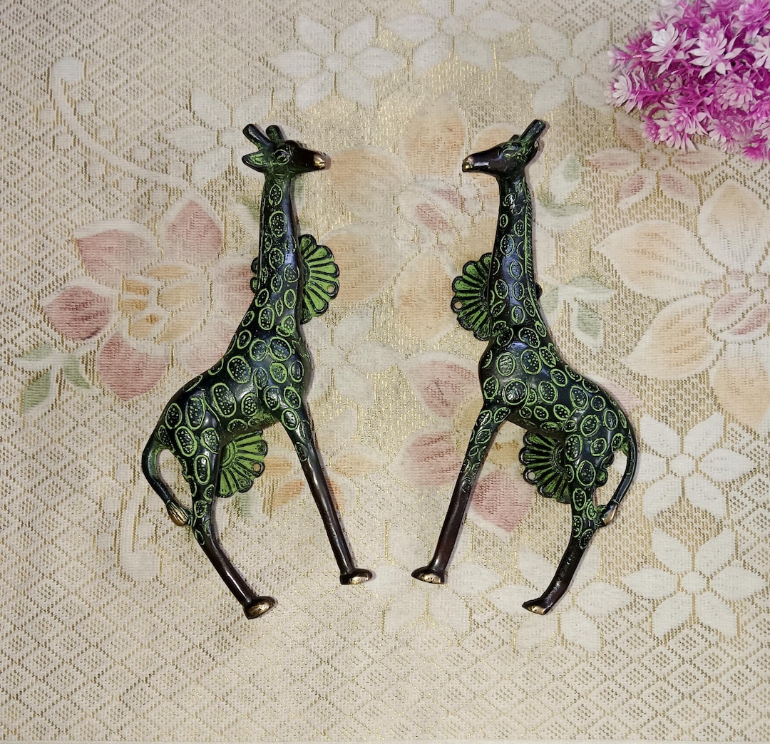 Giraffe Handle for Interior Door Hardware | Brass Jungle Themed ...