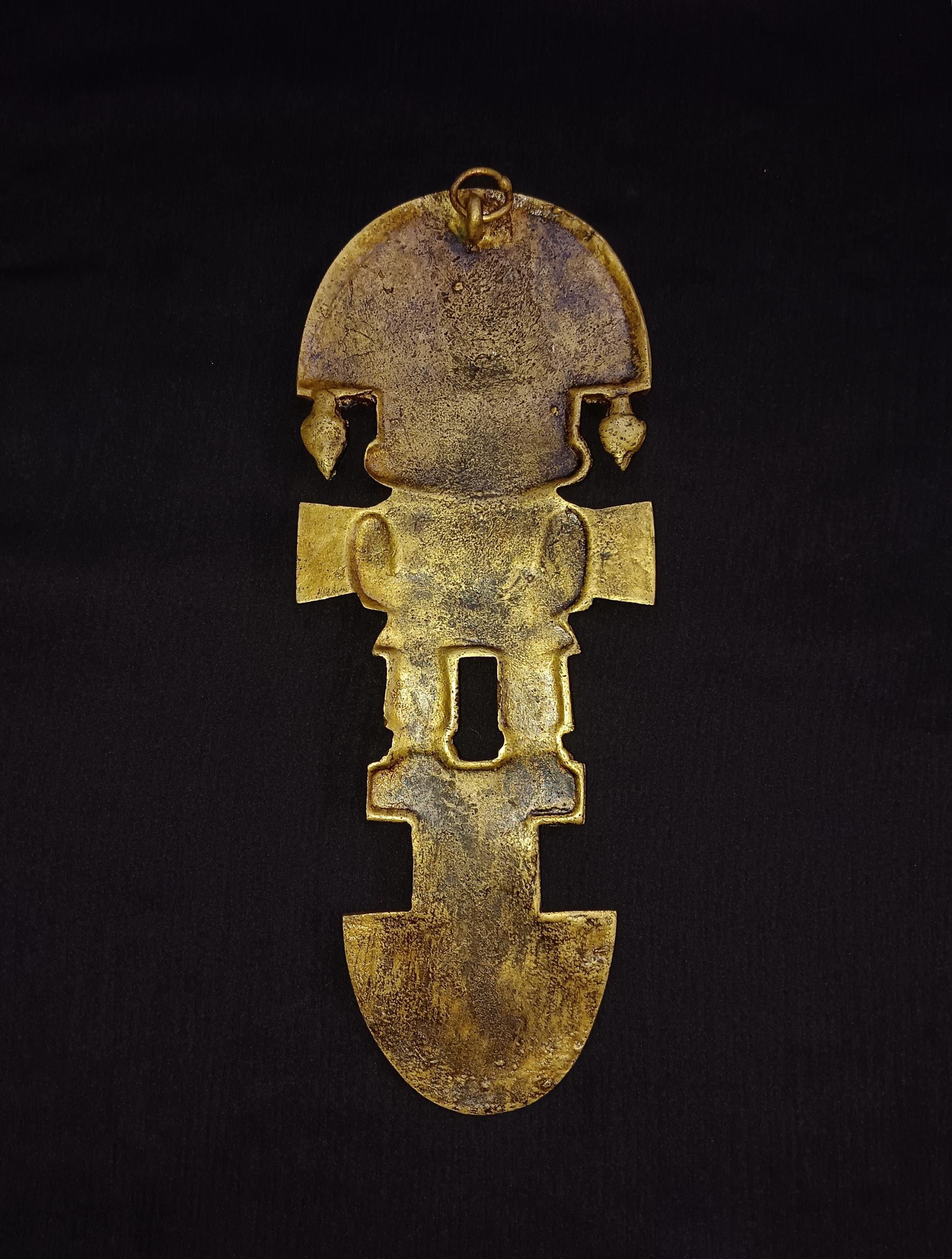 Peru Tumi Symbols Wall Hanging Brass Traditional Deity Wall Art ...