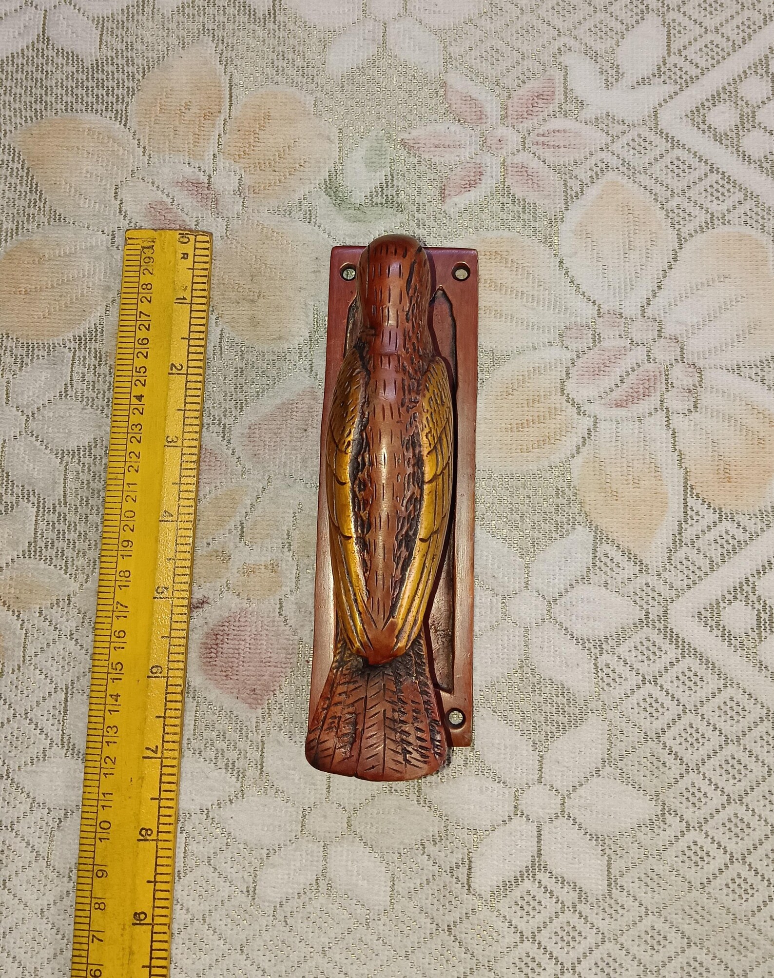 Northern Flicker Door Knocker Home Decor | Brass Woodpecker Design Door ...