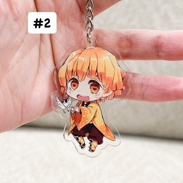 Demon Slayer Keychain - Etsy