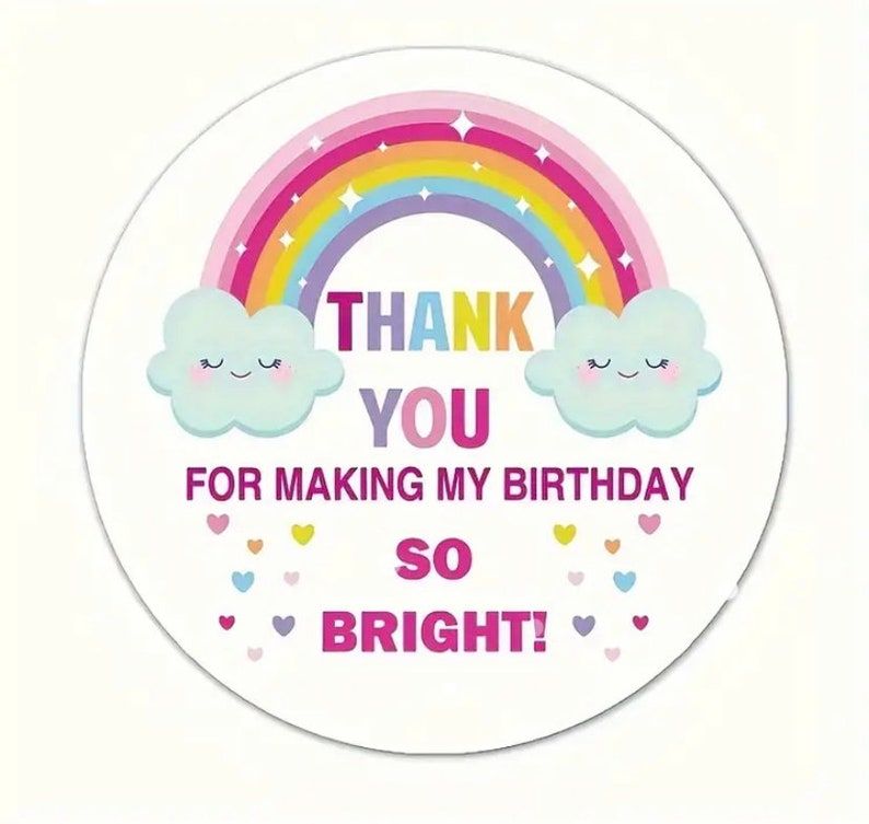 ADD ON Birthday Stickers for Playdough Jars, Play Dough Party Favors ...