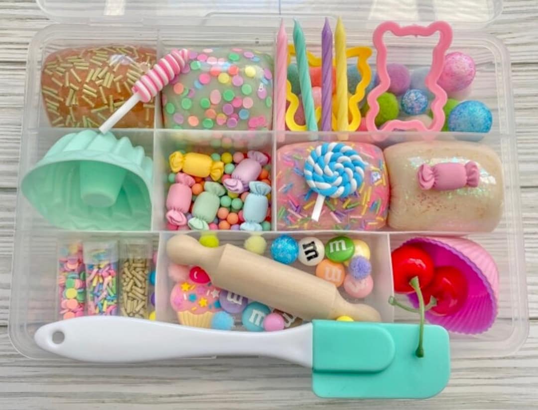 Baking Play Dough Kit, Party Playdough Set, Girls Boys Gift, Magic Kit ...