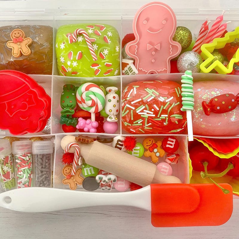Christmas Play Dough - Etsy