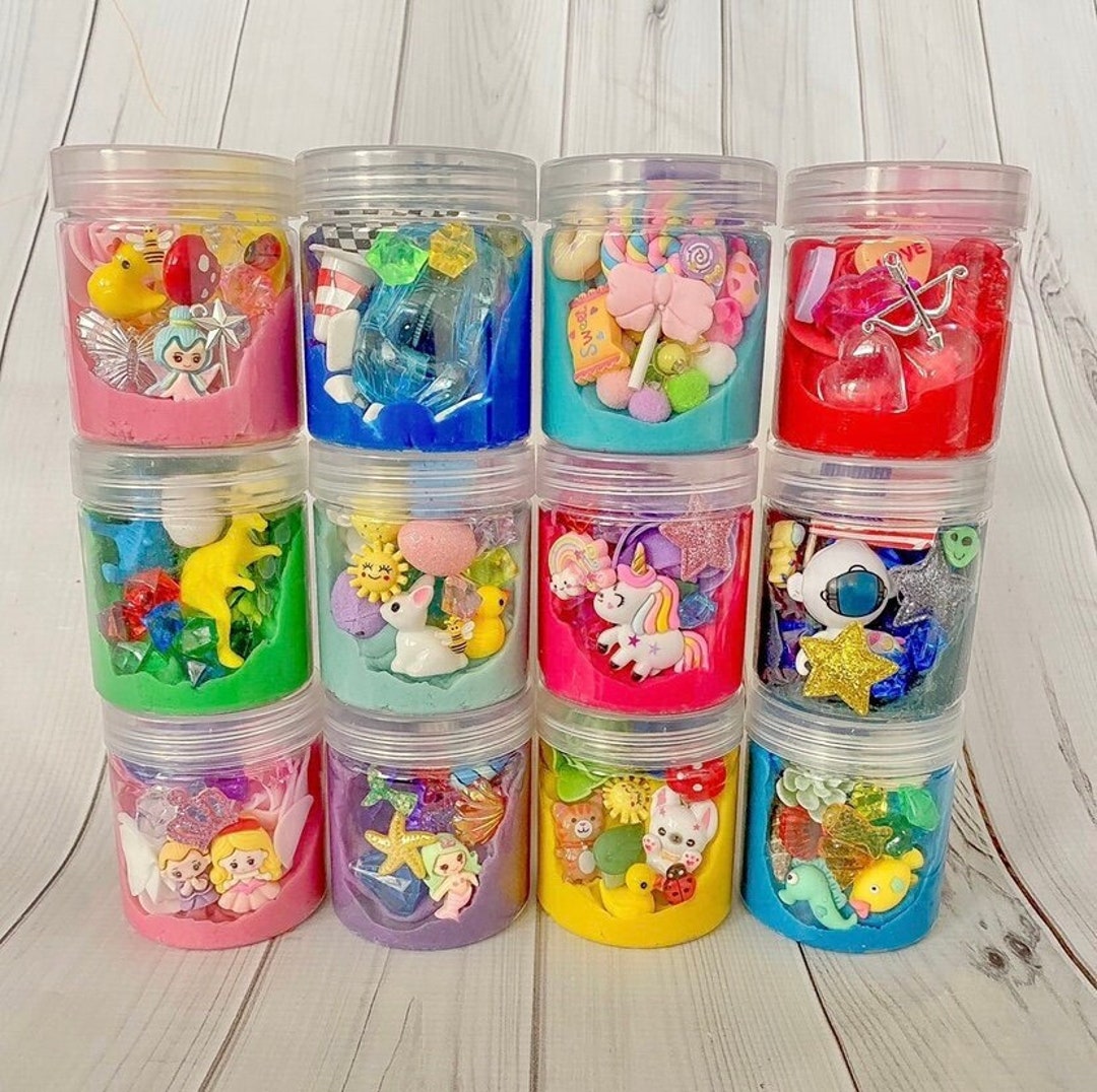 Play Dough Kit Jars, Playdough Set, Girls Boys Gift, Magic Kit, Sensory ...
