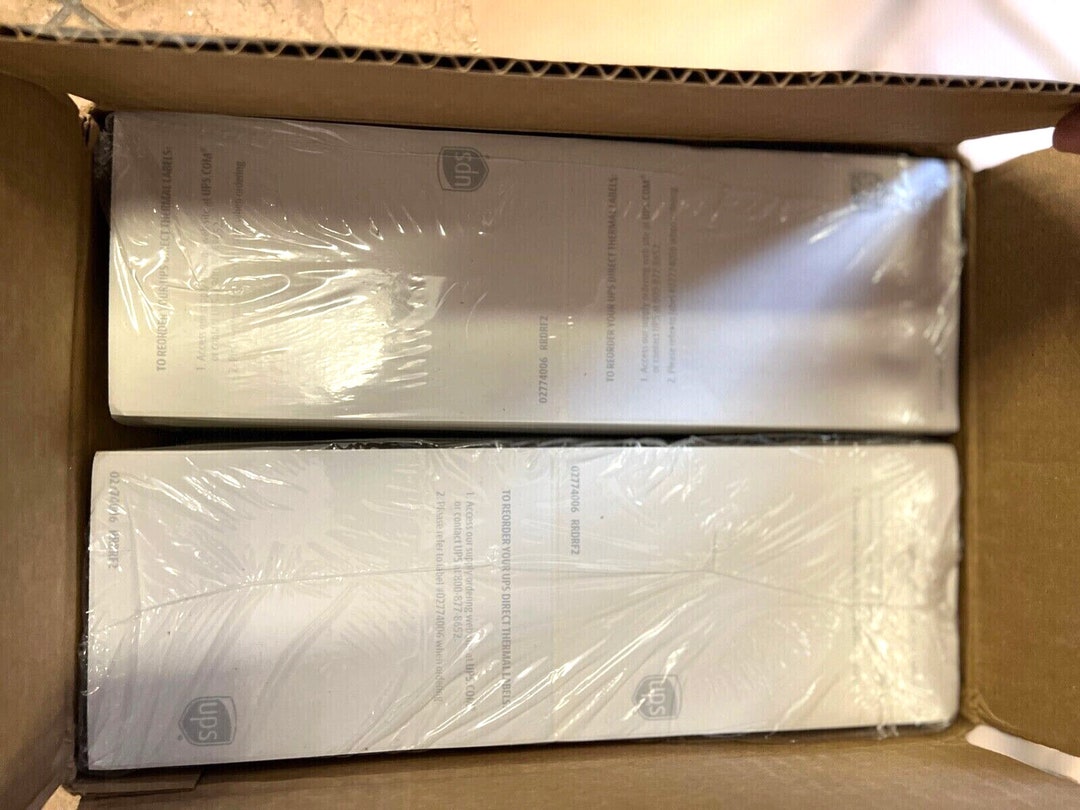 6000 Fanfold 4x6 Thermal Labels High Quality Ups - Etsy