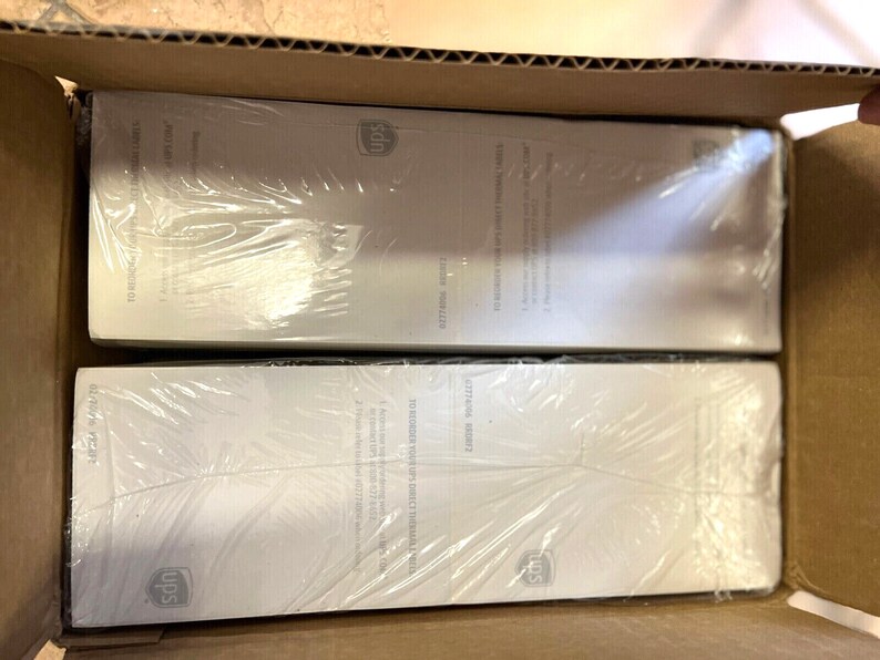 6000 Fanfold 4x6 Thermal Labels High Quality Ups - Etsy