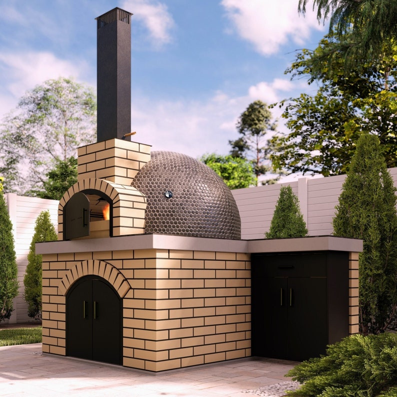 PIZZA OVEN Plans PDF build Your Wood-fired Pizza Oven With Detailed ...