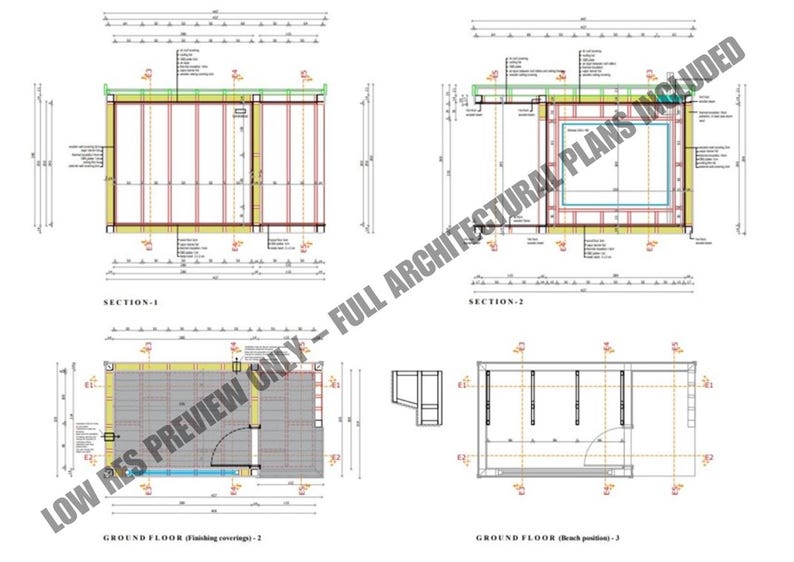 Sauna Plans | Modern Finnish Sauna Design With Material List and ...