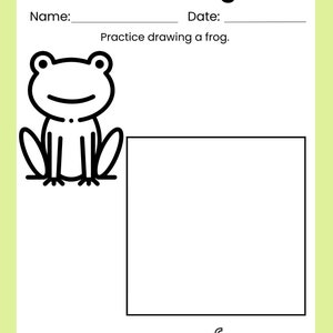 Frog Preschool Activity Sheets Frog Theme F is for Frog Activities ...