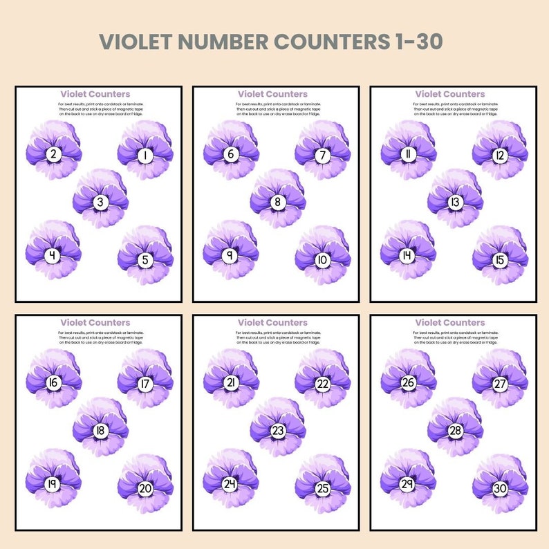 Violet Preschool Activity Sheets Bundle V is for Violet Letter Week ...