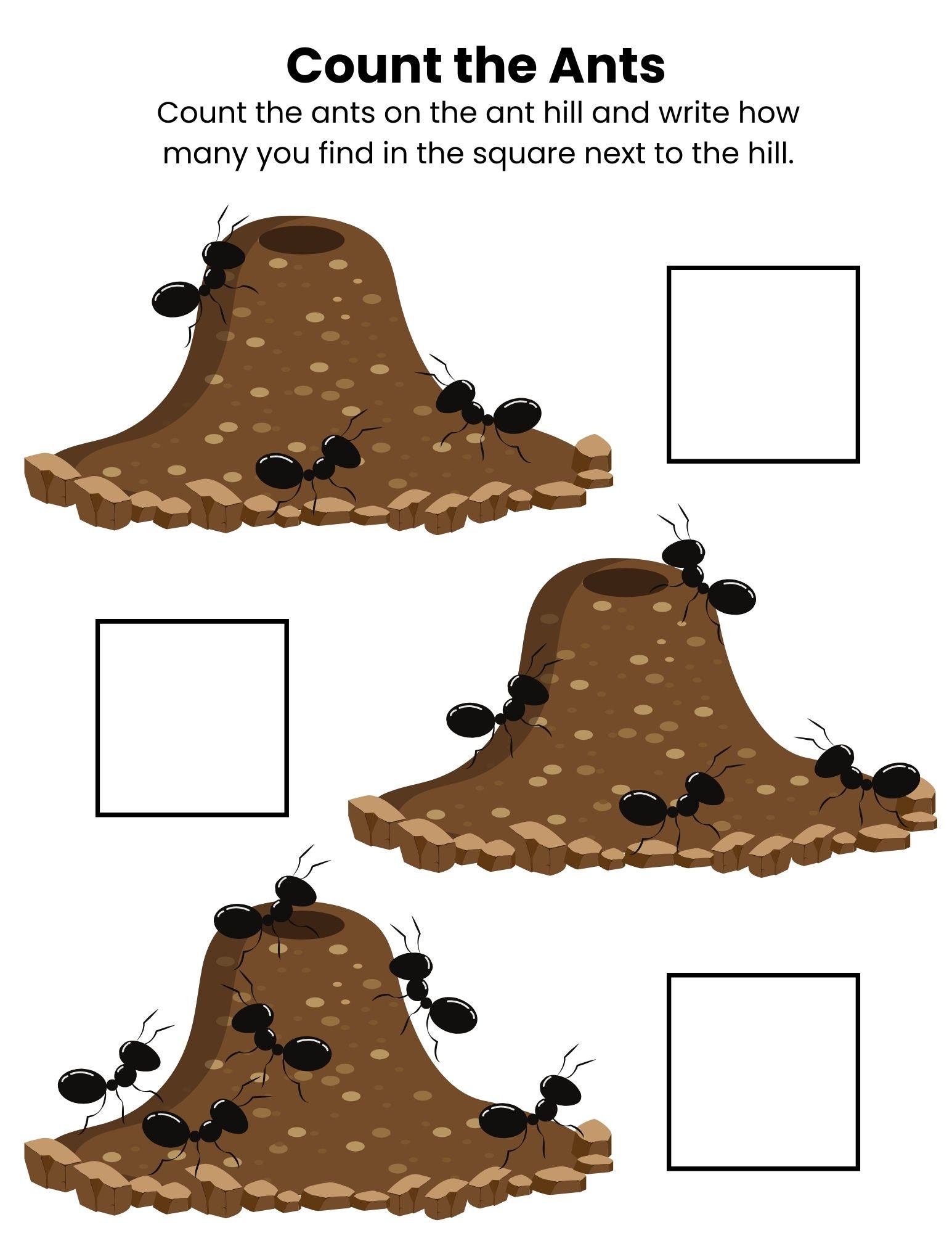 Preschool Activity Pack A is for Ant Learning Bundle Preschool ...