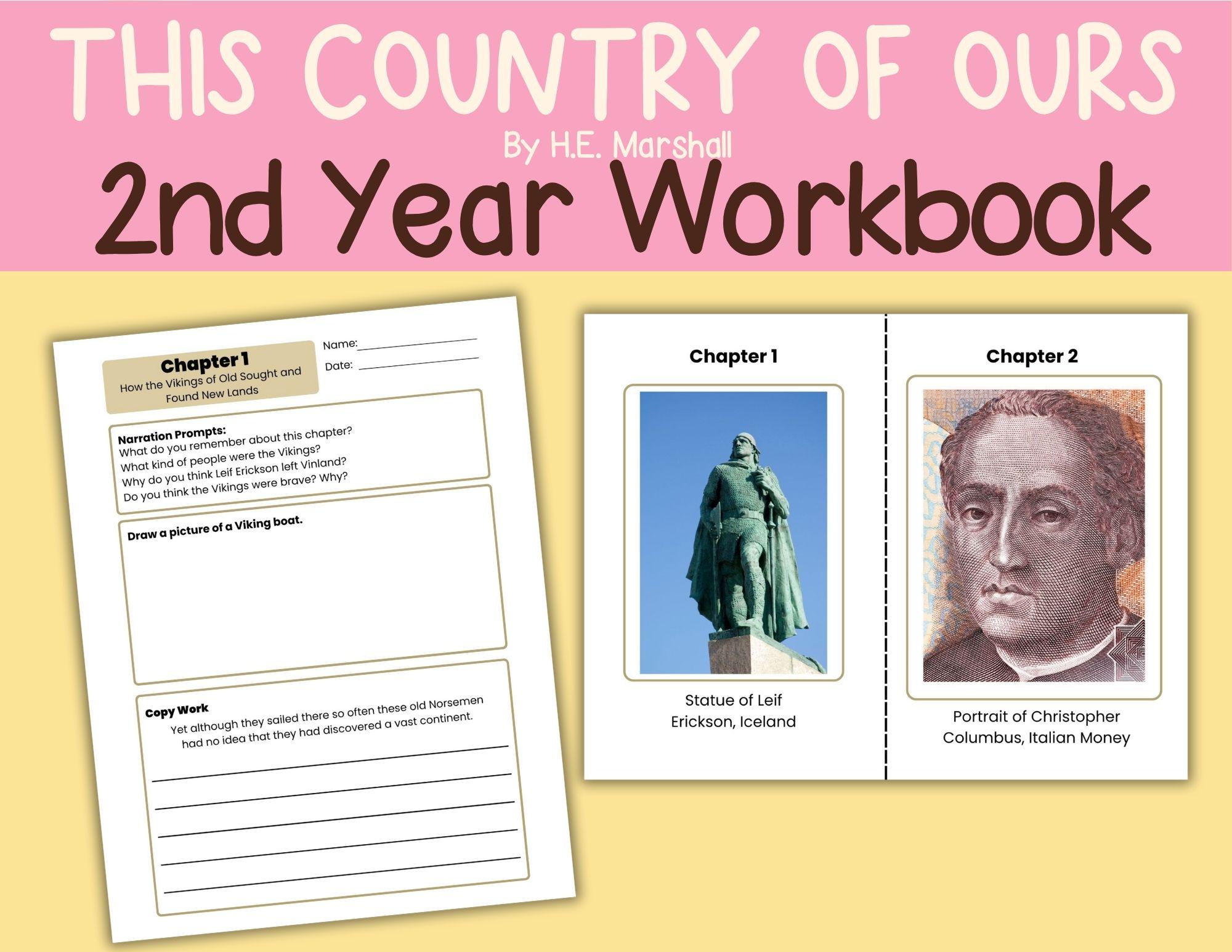 Charlotte Mason Year 2 Workbook Bundle: Island Story, Seabird (PDF) - Etsy