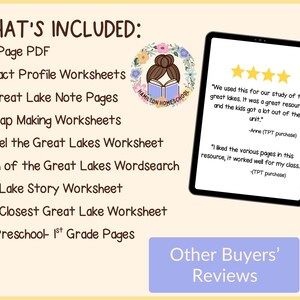 Great Lakes Worksheets and Note Pages North American Great Lakes ...