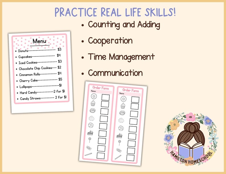 Dramatic Play Sweet Shop Pretend Play Cafe Donut Shop Cookies Sweets ...