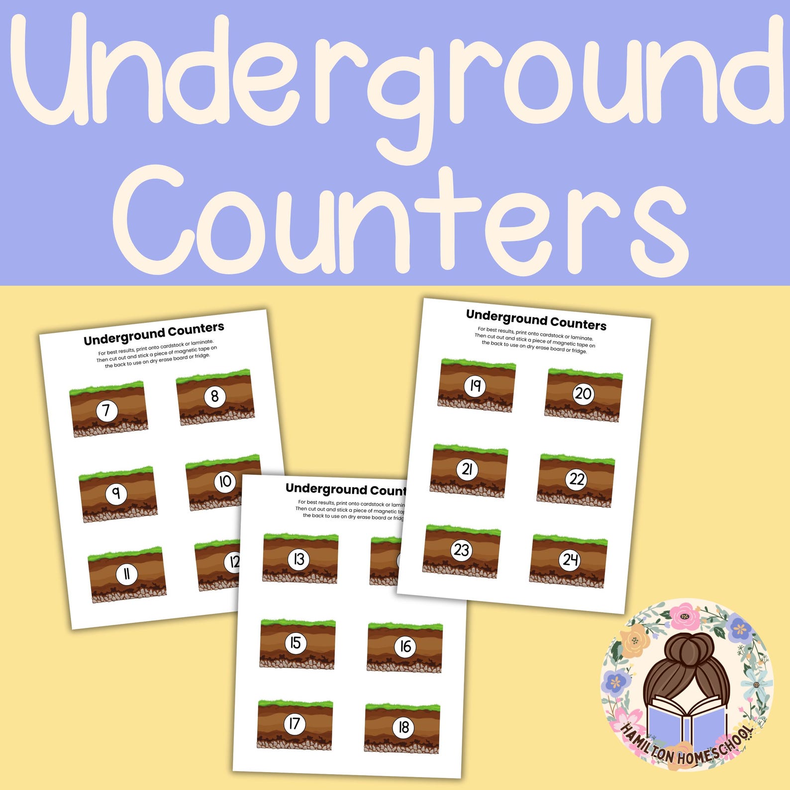 Underground Preschool Activity Sheets Letter U Week Kindergarten Pre-k ...