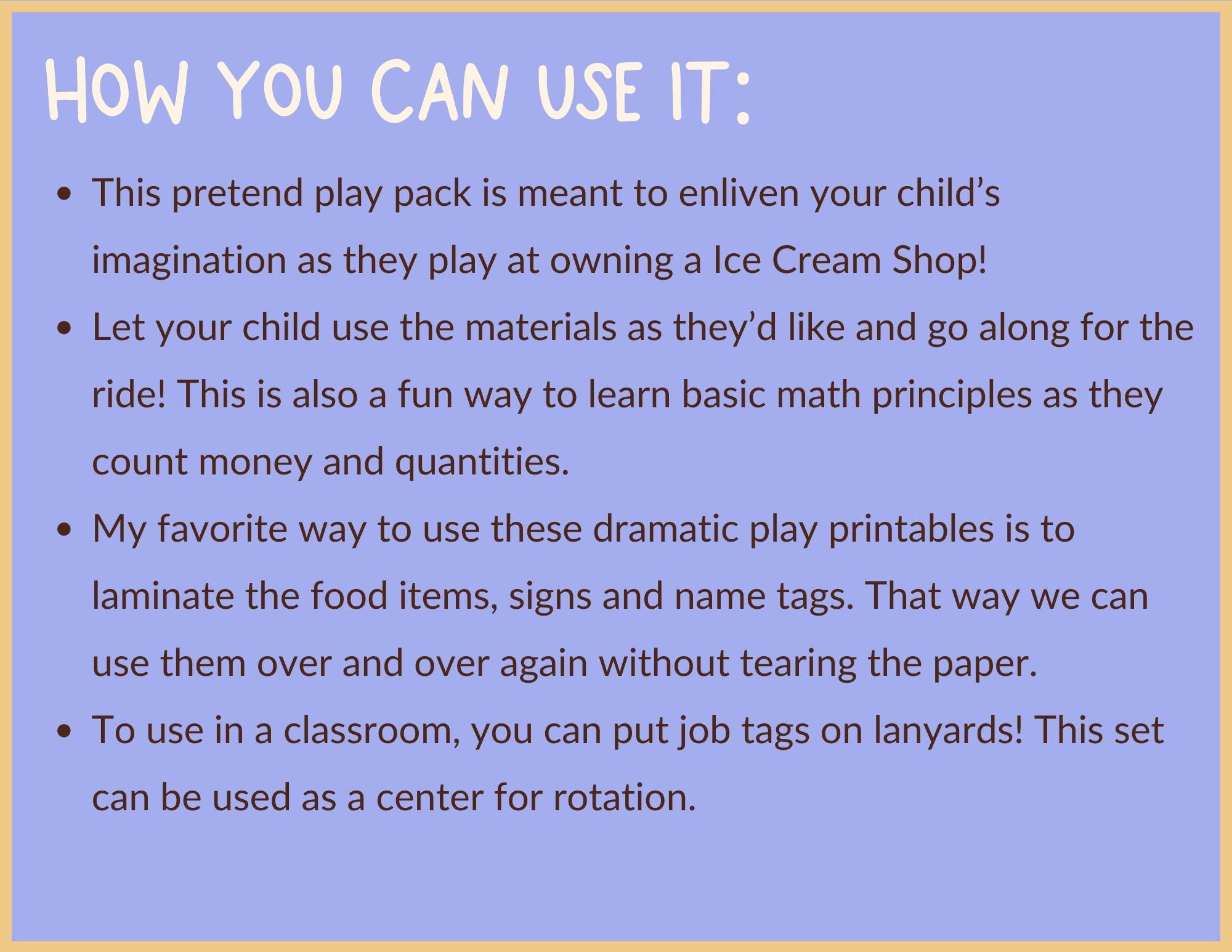 Dramatic Play Sweet Shop Pretend Play Cafe Donut Shop Cookies Sweets ...