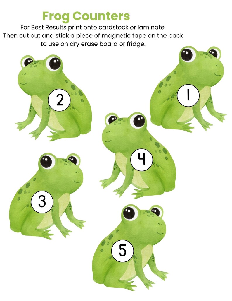 Frog Preschool Activity Sheets Frog Theme F is for Frog Activities ...