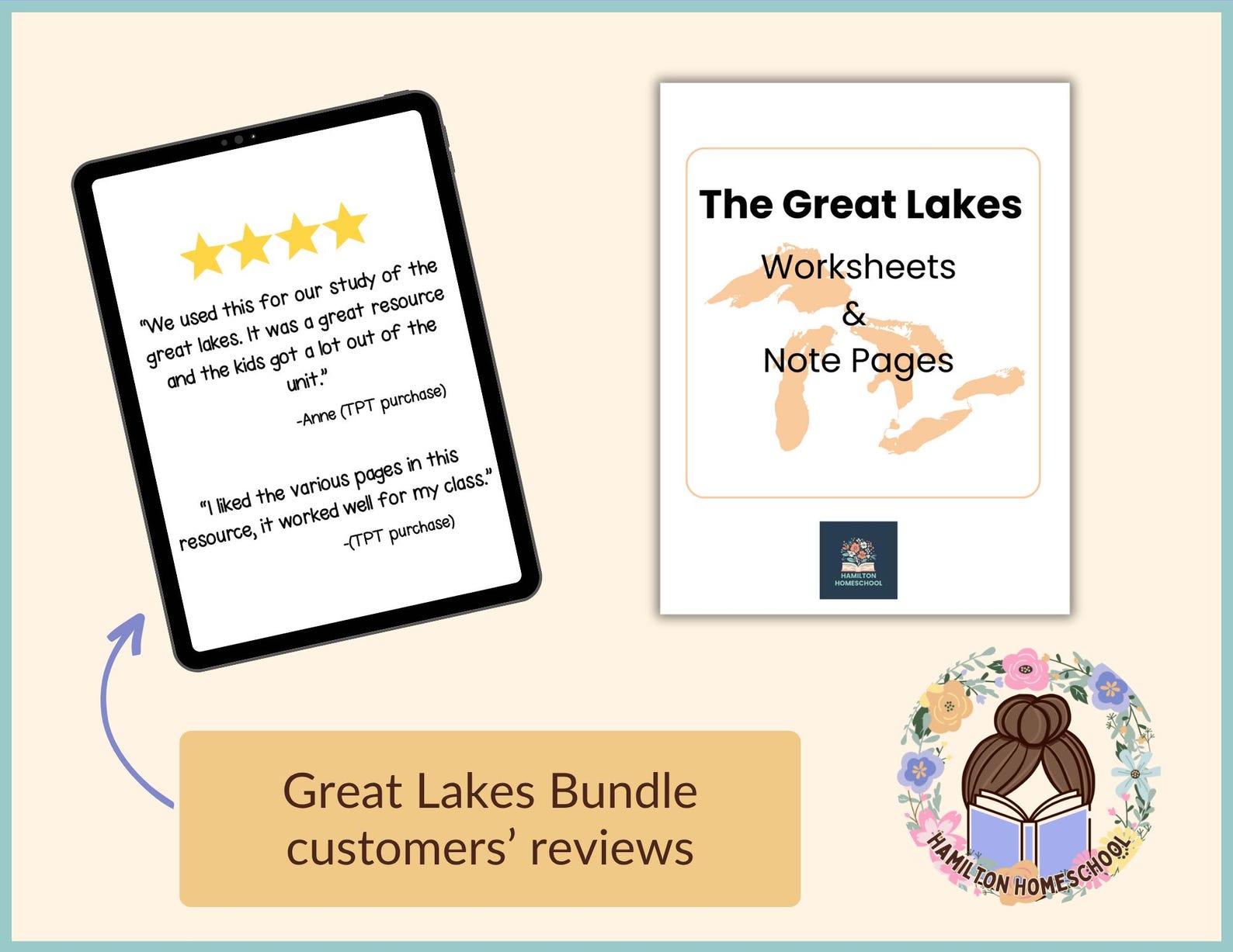 Paddle to the Sea Great Lakes Bundle Paddle Workbook and Great Lakes ...