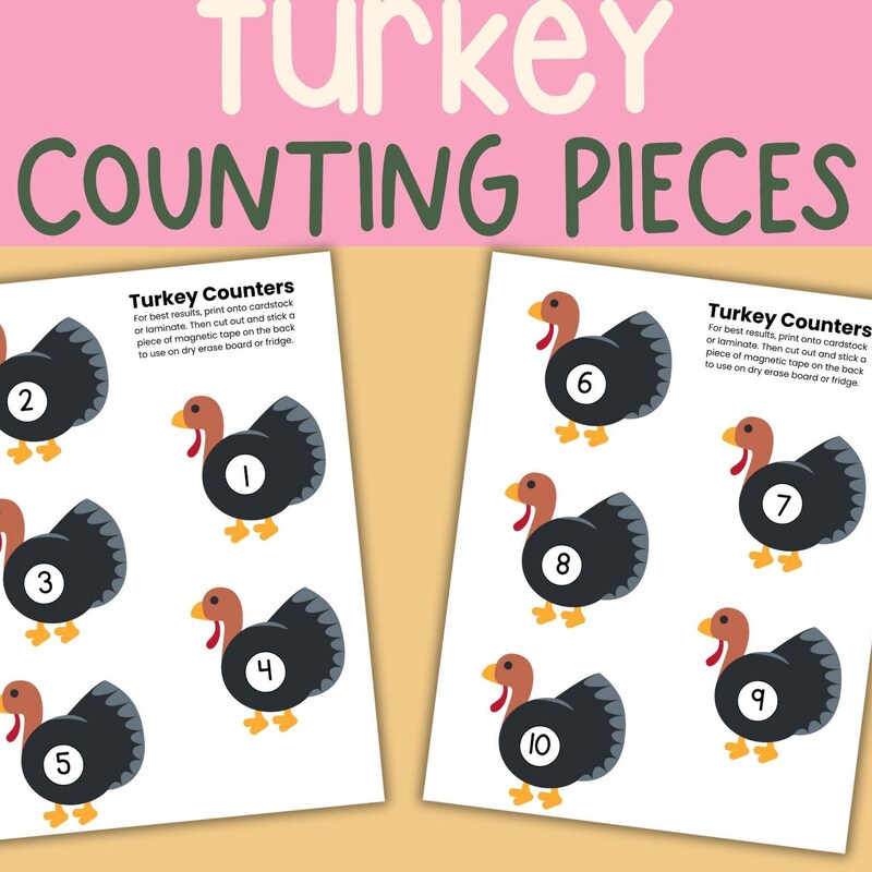 Turkey Counter - Etsy