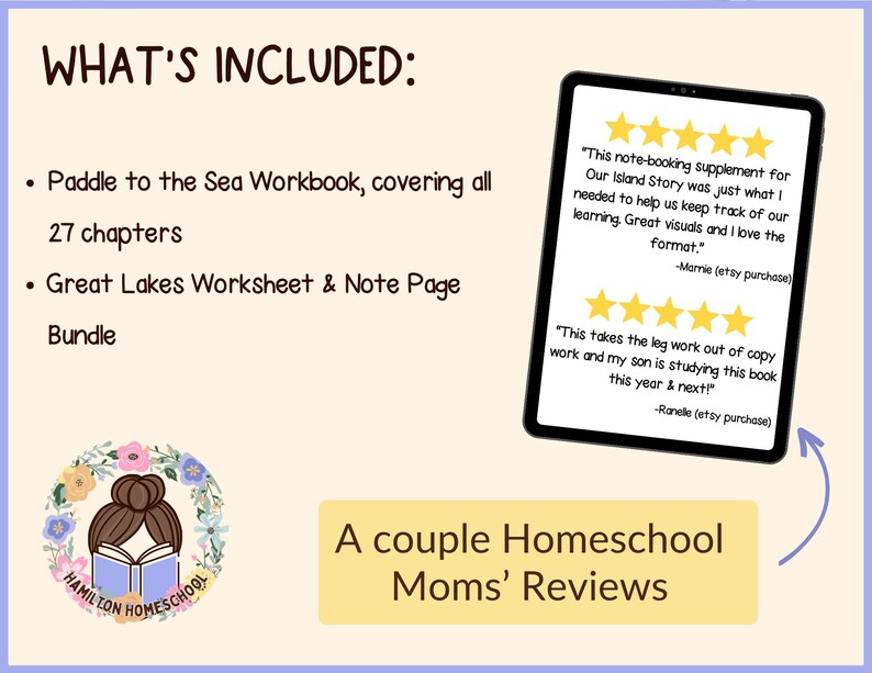 Paddle to the Sea Great Lakes Bundle Paddle Workbook and Great Lakes ...