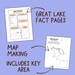 Great Lakes Worksheets and Note Pages North American Great Lakes ...