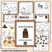 Groundhog Preschool Activity Bundle Worksheets Kindergarten Workbook ...