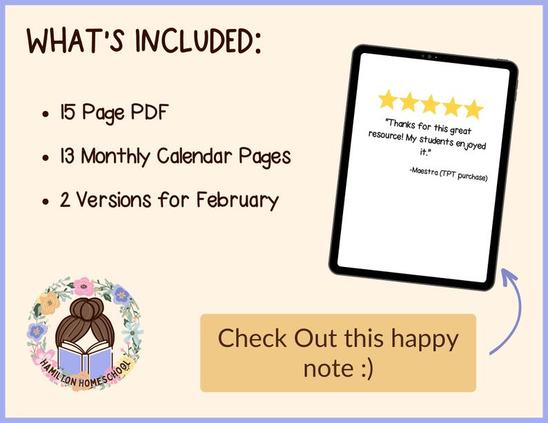 Kindergarten Daily Calendar Worksheet: Preschool Learning, Homeschool ...